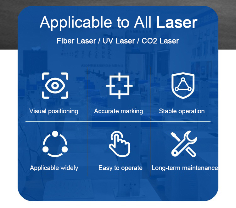 Automatic Focus CCD Vision Positioning Fiber Laser Marking Machine ...