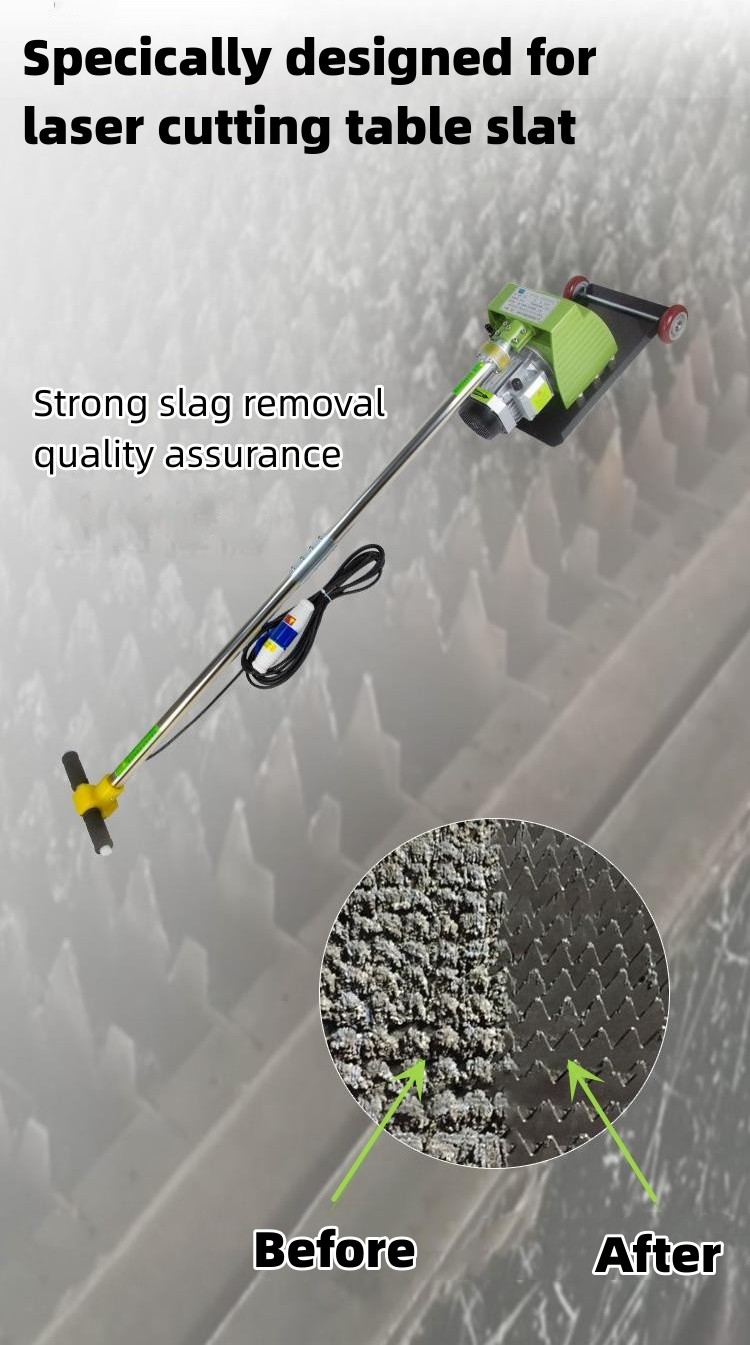 Handheld Fiber Laser Cutting Table Slat Cleaner For Slag Removal - Buy ...